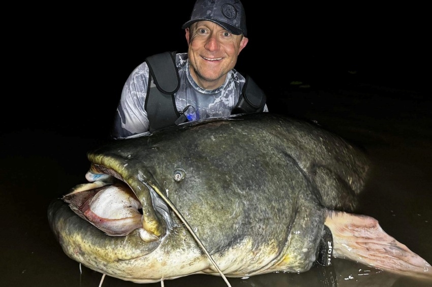 Élete legnagyobb harcsáját fogta Döme Gábor Ohaton – fotókkal, videóval