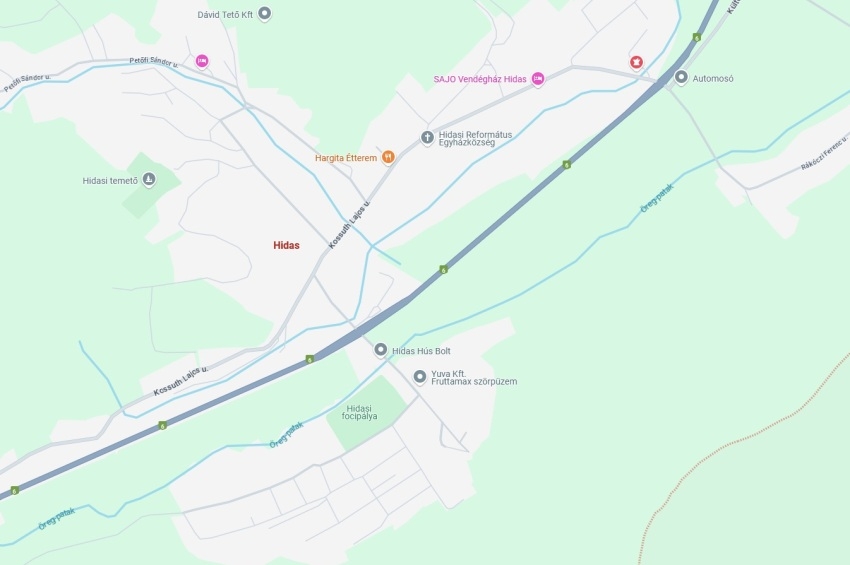 Vízszennyezés történt az Öreg-patakban Hidasnál, harmadfokú a készültség