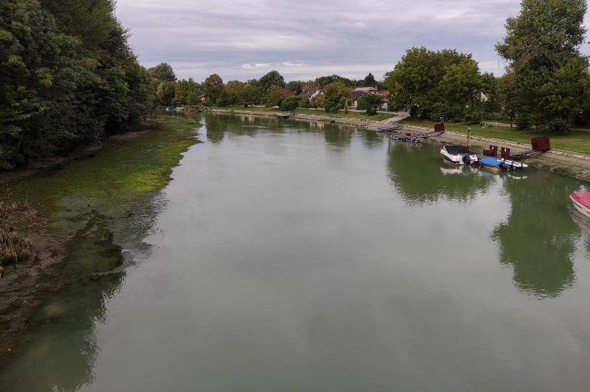 Jelentősen csökkent a Mosoni-Duna vízhozama