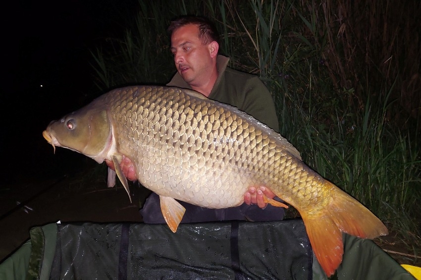 Megdőlt a hivatalos pontyrekord a Fás-tavon